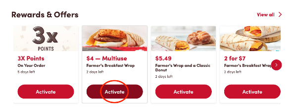 How do I use an offer from the Tim Hortons website? – Tim Hortons Help ...