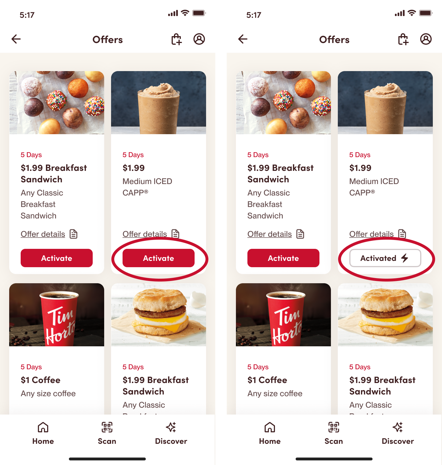 How do I use an offer when ordering in the Tim Hortons app? – Tim ...