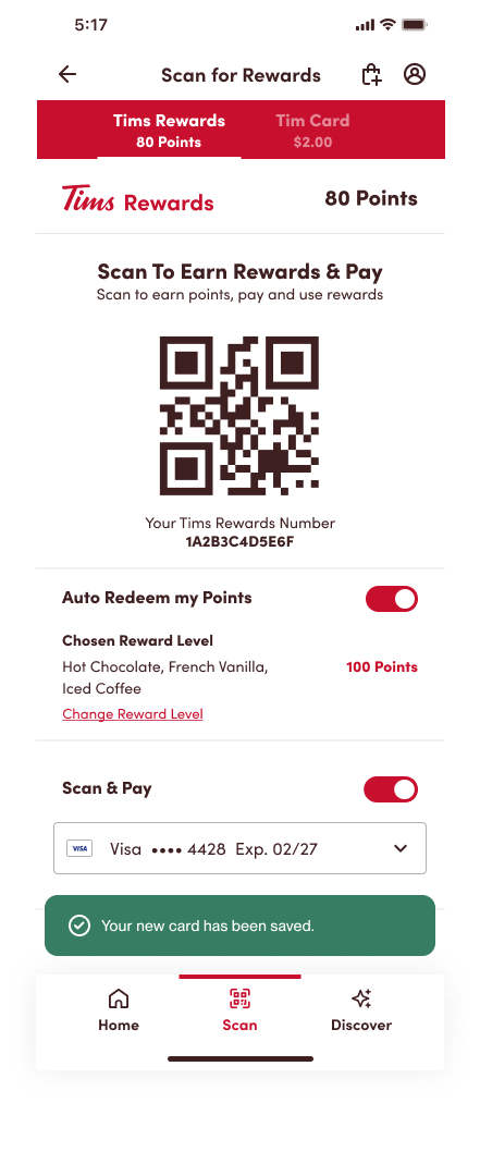 What is Scan & Pay? How do I use it? – Tim Hortons Help Centre