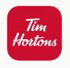 Where can I view my previous mobile orders and receipts in the Tim ...