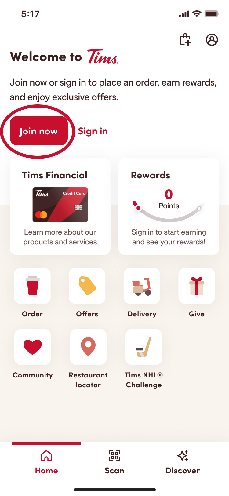 How do I create an account on the Tim Hortons app? – Tim Hortons Help ...